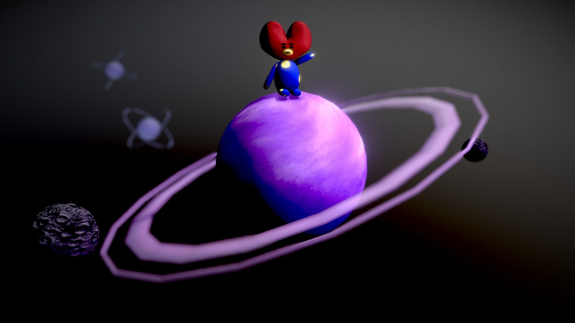 TATA in universe - 3D model by youngeun9 [3f941f8] - Sketchfab