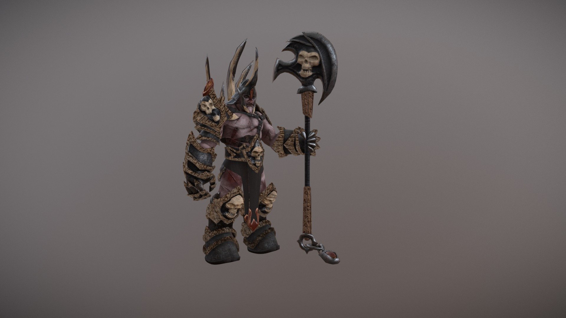 Orc Texture - 3D model by Moldenhauer [3f945ec] - Sketchfab