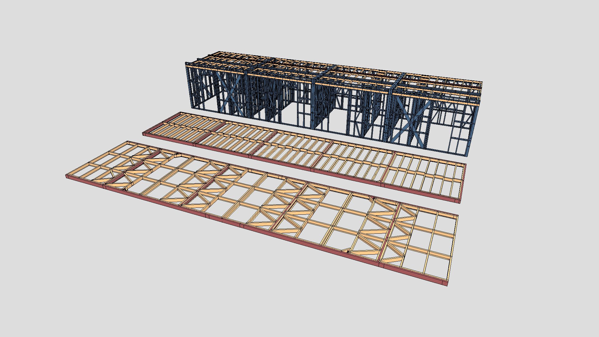 RFQ Framing Modular Bedrooms - 3D model by Australian Framing Solutions ...