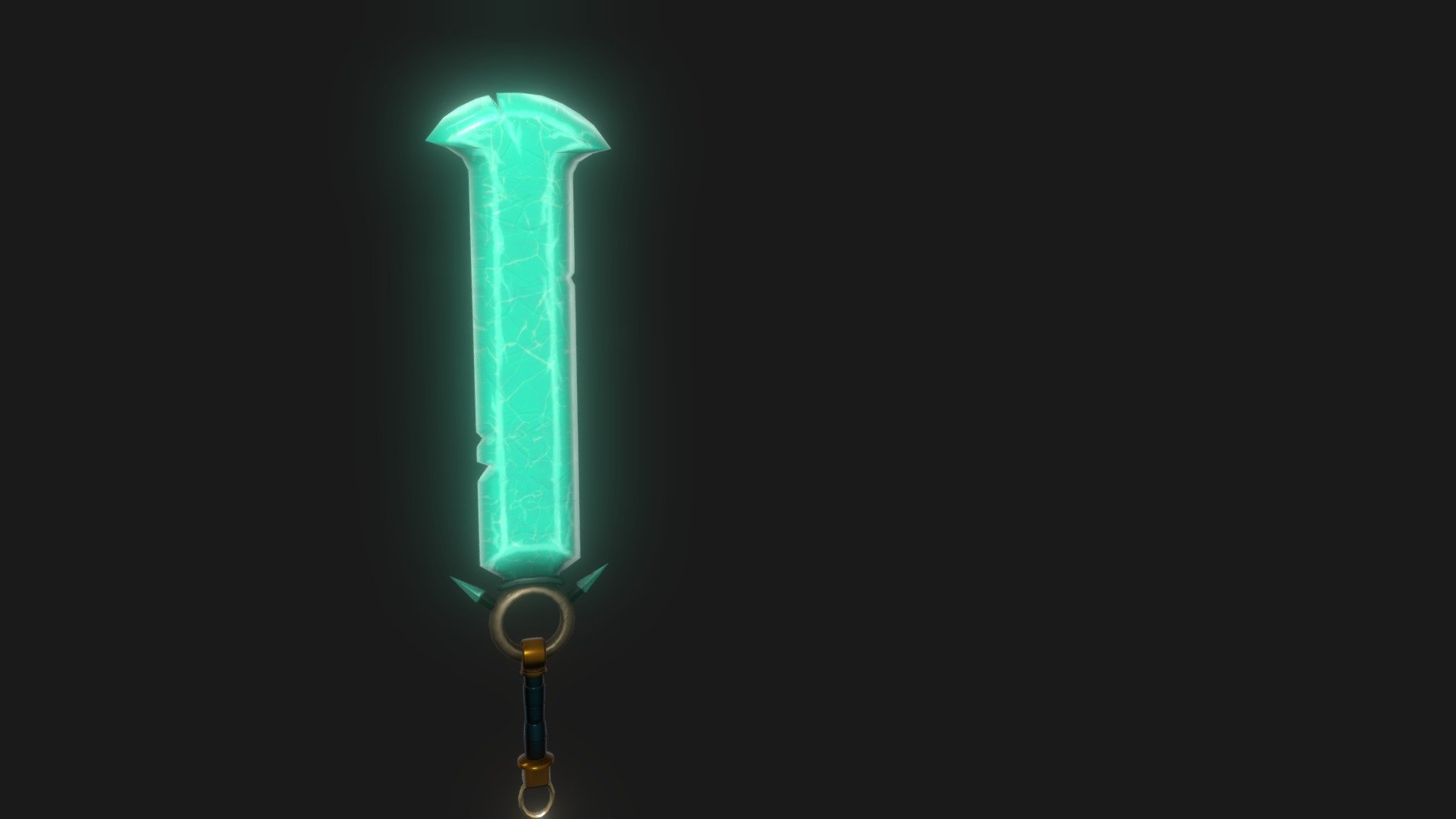 Emerald Sword - 3D model by Ppaaoo [3f95e31] - Sketchfab