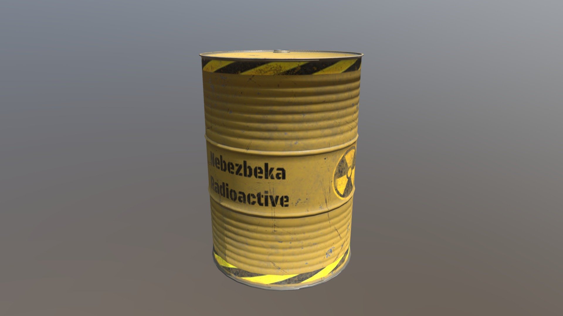 Radioactive Barrel 3D For Game - Buy Royalty Free 3D model by SonceDark ...