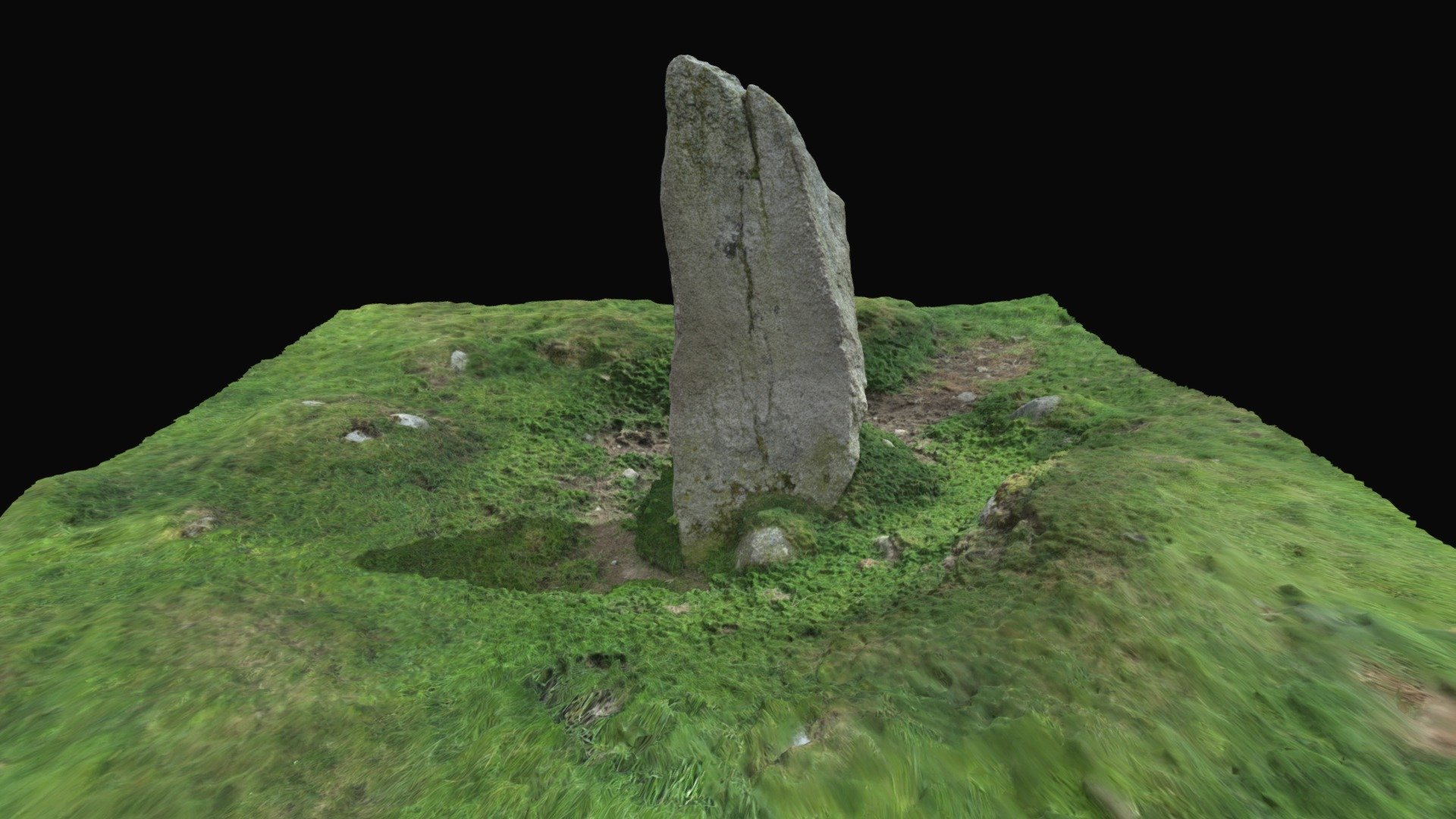 Newtown Standing Stone (DU025-047002-) - Download Free 3D model by ...