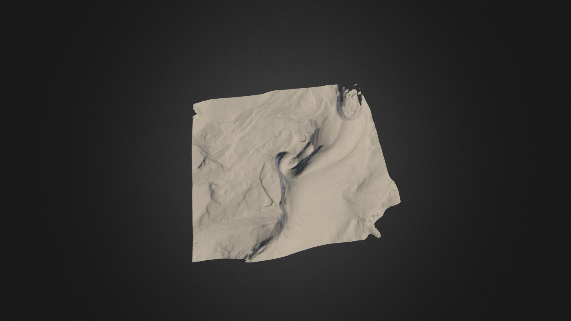 Bedrock gully at Coyote Gulch - Download Free 3D model by Karl A. Lang ...