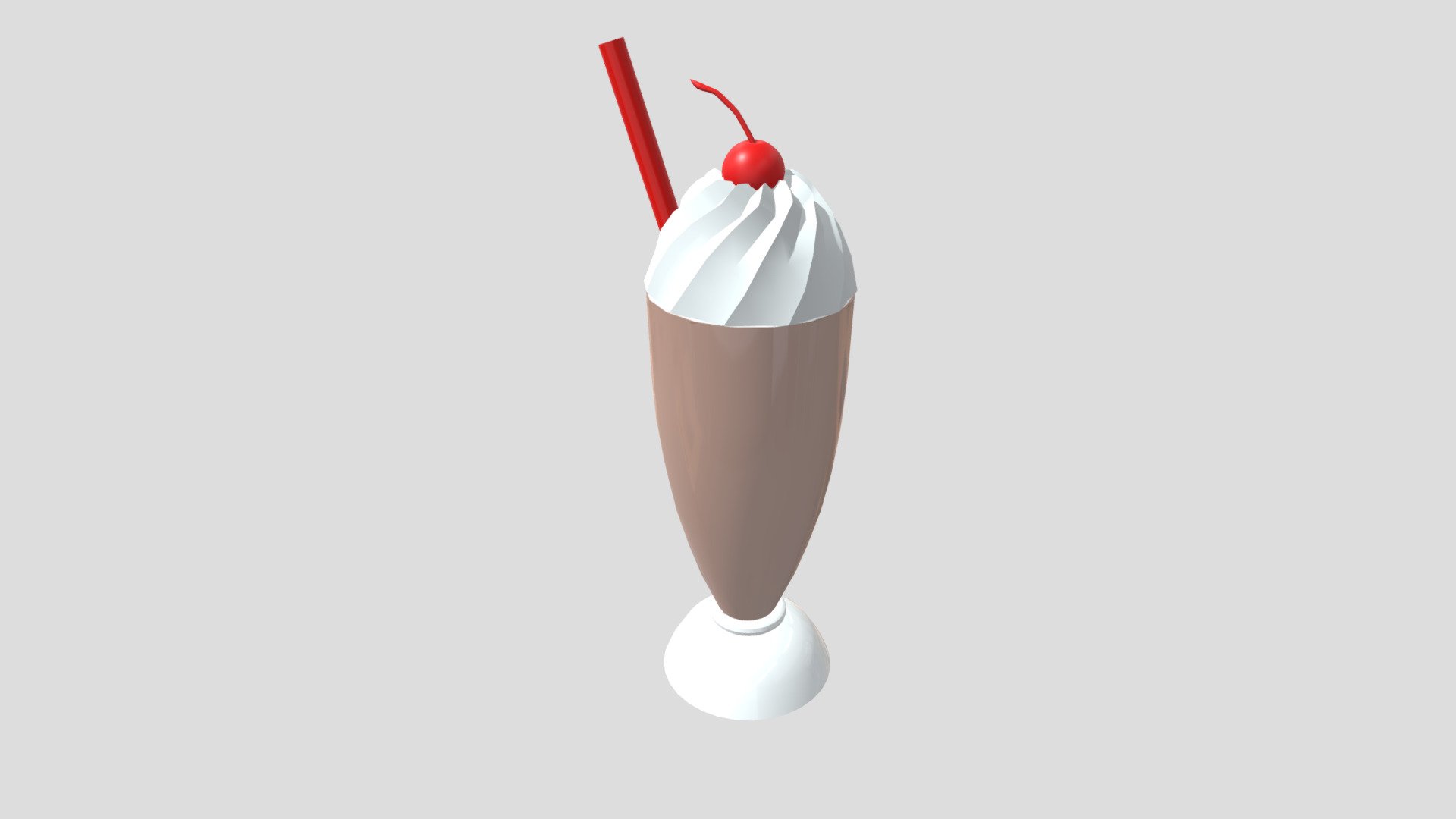 Milkshake - 3D model by coralstar [3f97bb8] - Sketchfab