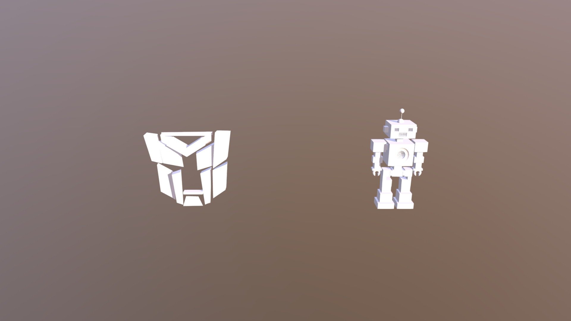 Robot/Mask - 3D model by Laila.Kristine [3f988da] - Sketchfab
