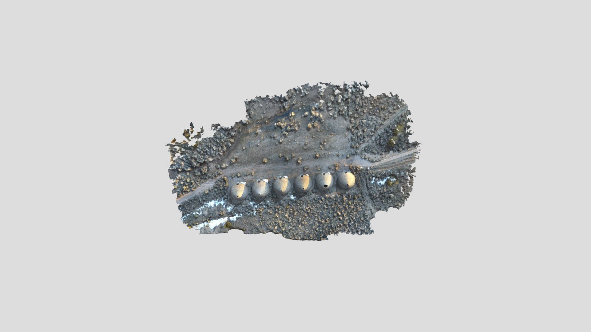 Ward Charcoal Ovens - Historical Charcoal Kilns - Download Free 3D ...