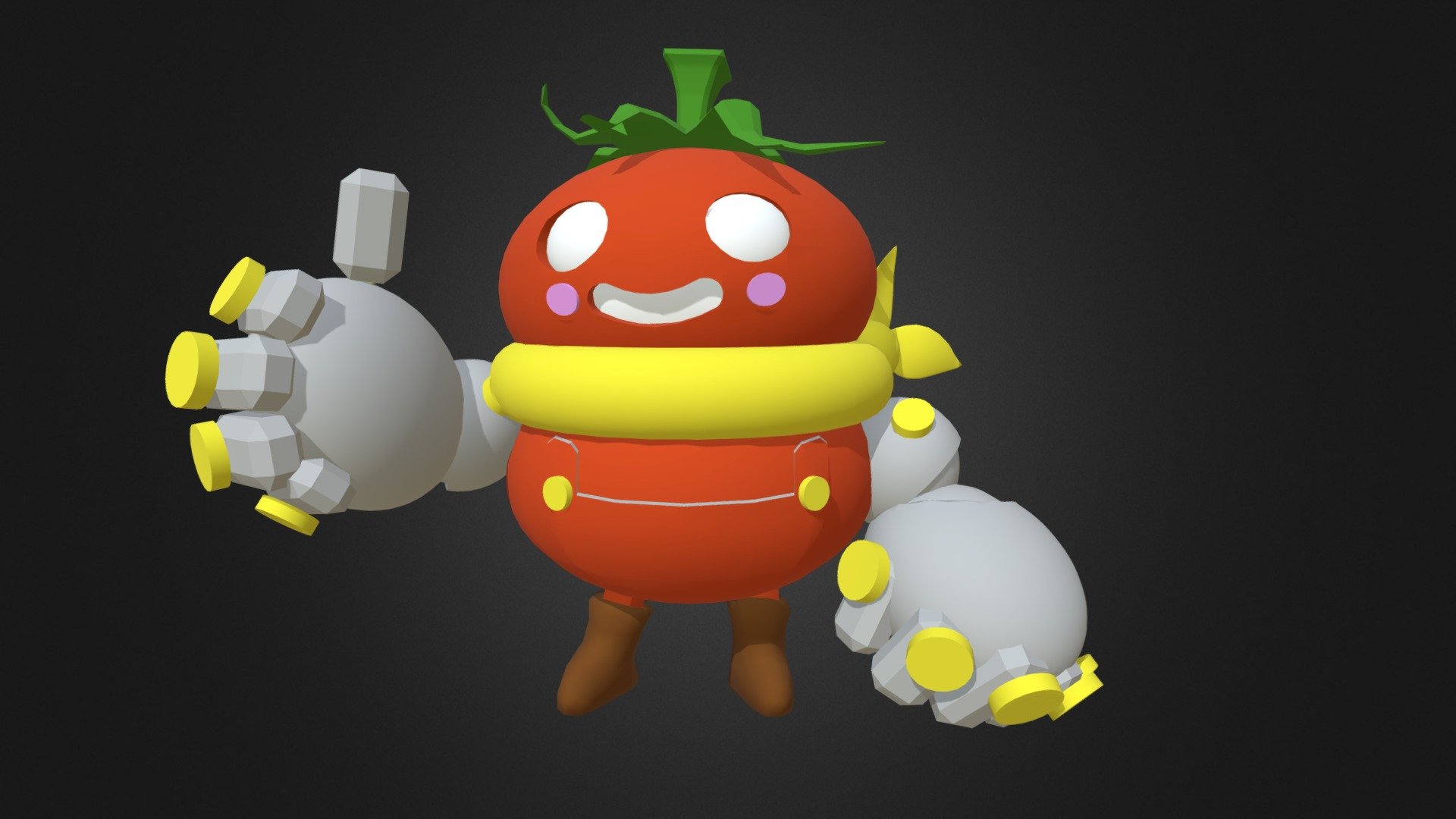 Tomato Hero - Buy Royalty Free 3D model by Larry (@laurent-dem1994 ...