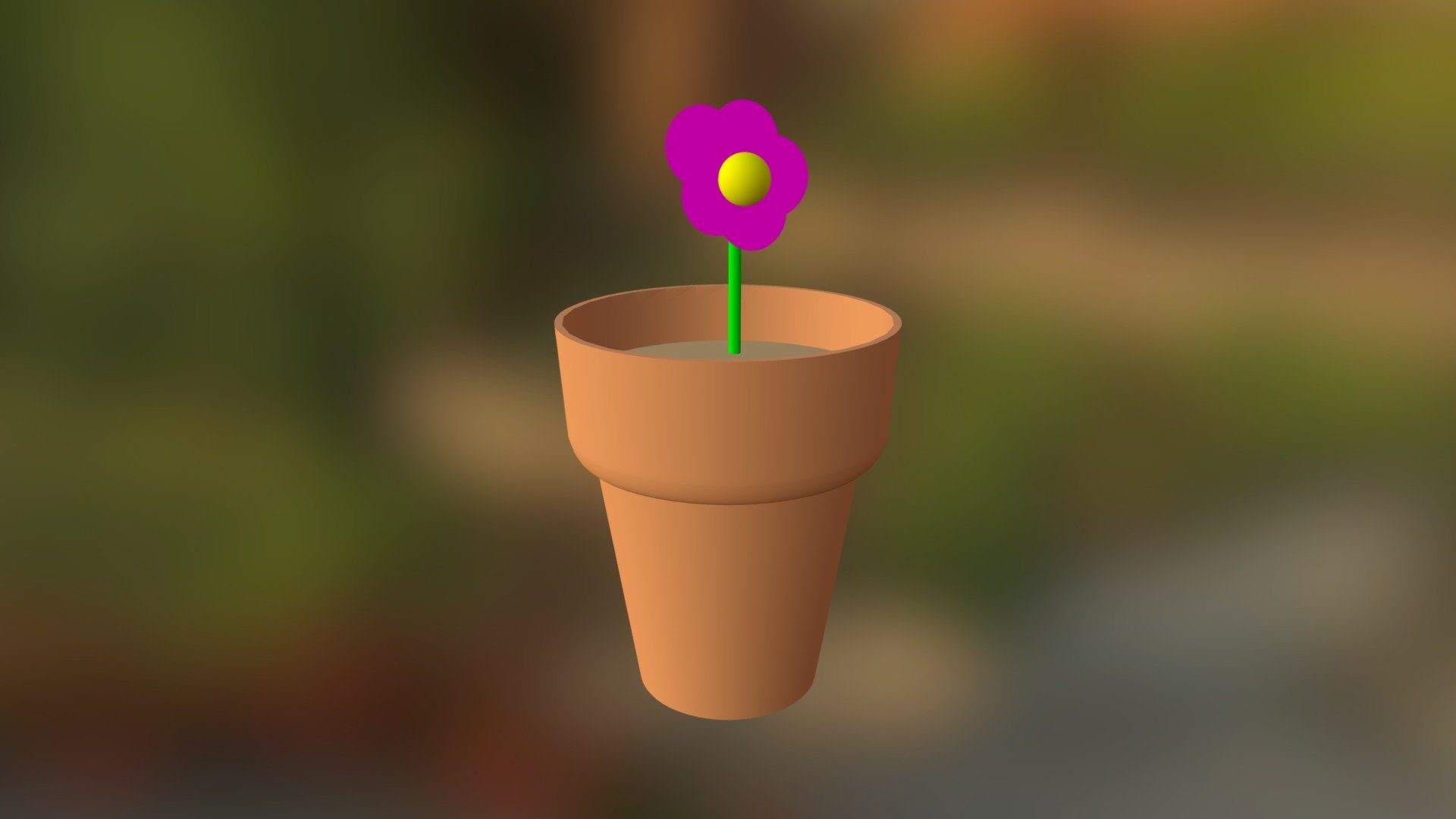 Flower Pot - 3D model by igloo [3f9a340] - Sketchfab
