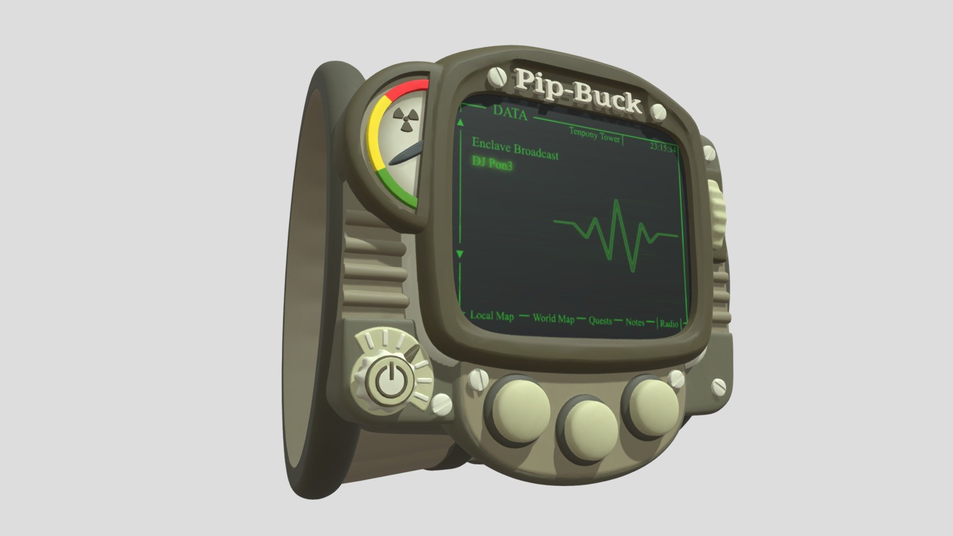 Pipbuck (Fallout: Equestria) - Download Free 3D model by Teoyotl ...