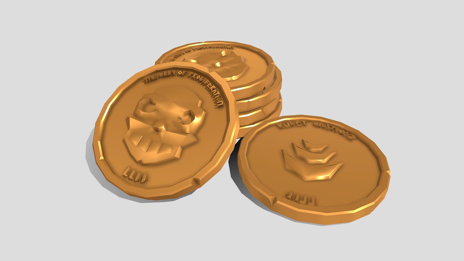 Brass Coins - Download Free 3D model by kirubis [3f9bc2a] - Sketchfab