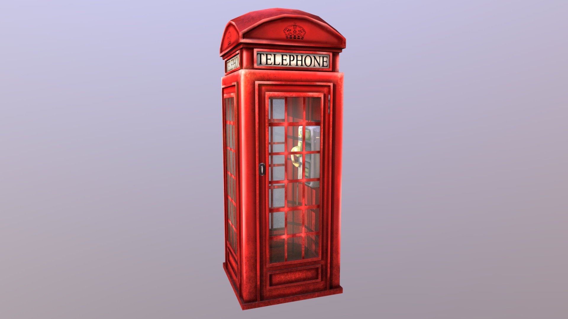 Phonebooth - 3D model by Laurence Denis-Sylvain (@laurenceds) [3f9ed5d ...