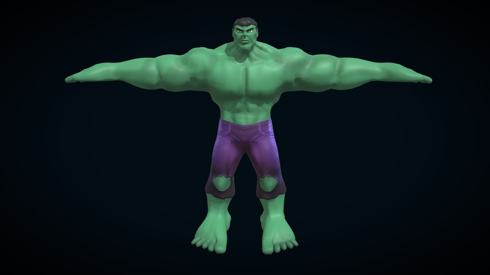 Hulk - 3D model by Erandaka (@erandaka007) [3f9f0fe] - Sketchfab