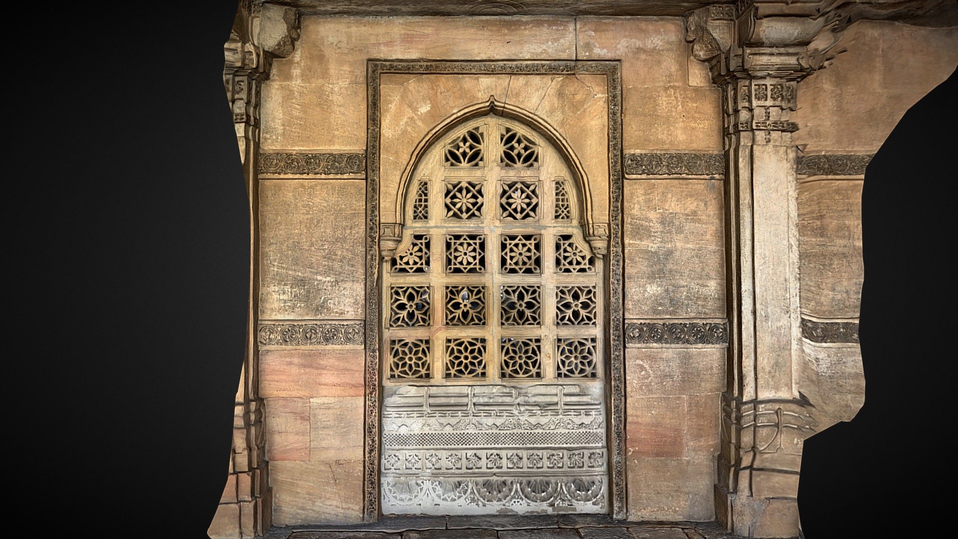 Dada Harir Stepwell (Vav) Ahmedabad, Gujarat. - 3D model by Doron ...