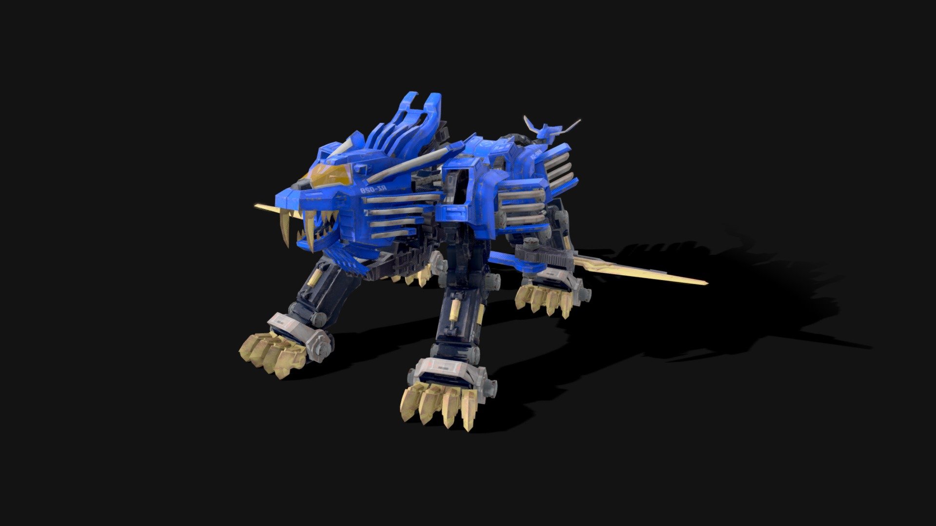 Blade Liger (Animated) - Buy Royalty Free 3D model by Lar'c (@larcc ...