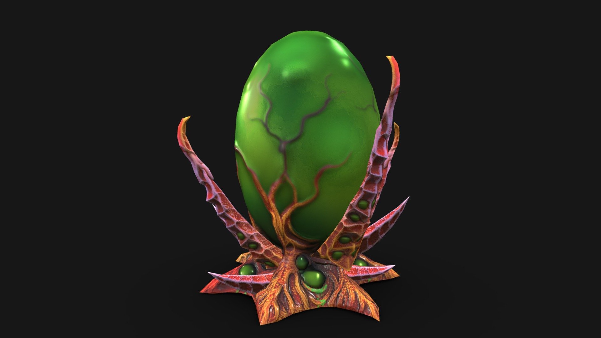 Insect_Boss_egg - 3D model by CC (@ccsf) [3fa1cbc] - Sketchfab