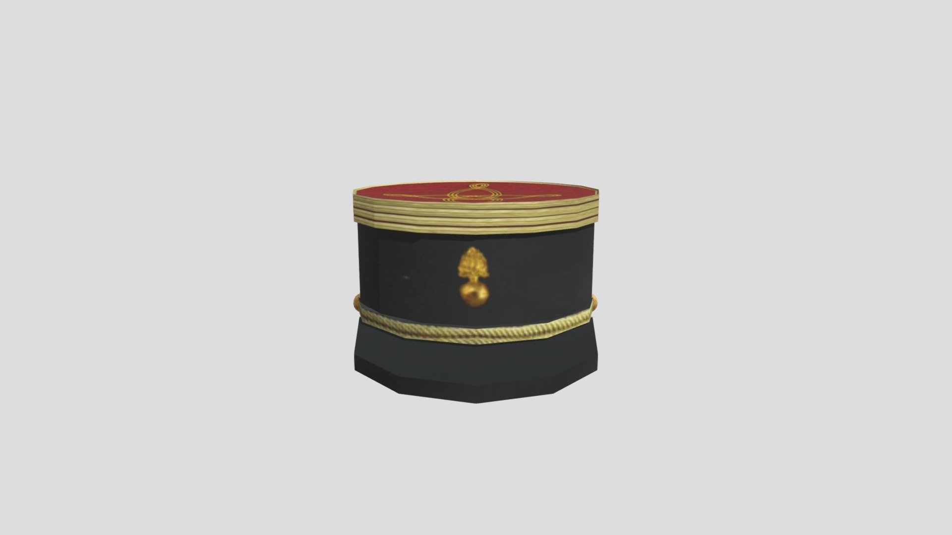 French Kepi Low Poly - Download Free 3D model by JCarpenter_48 ...