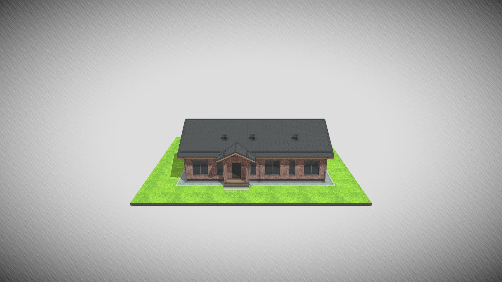 Проект 31 - 3D model by denis_architect [3fa446c] - Sketchfab