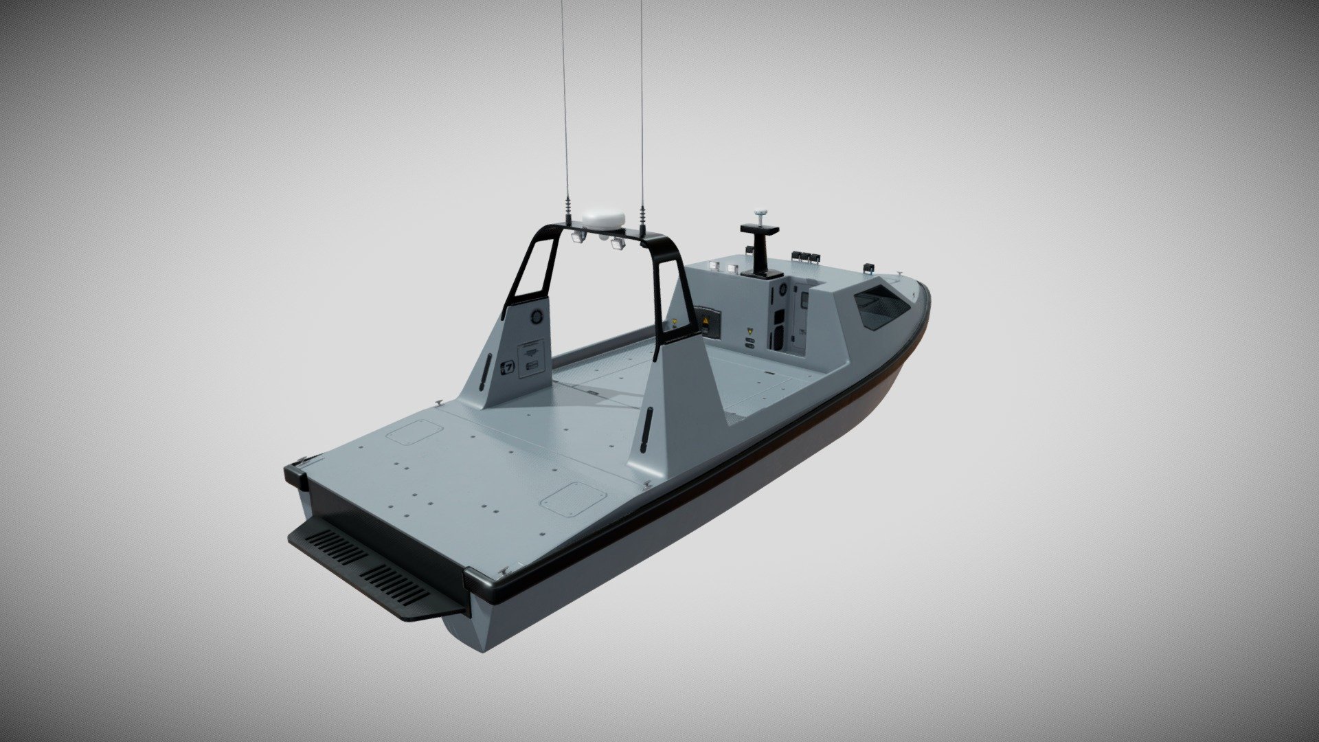 ASV Boat - 3D model by Labicko [3fa4558] - Sketchfab