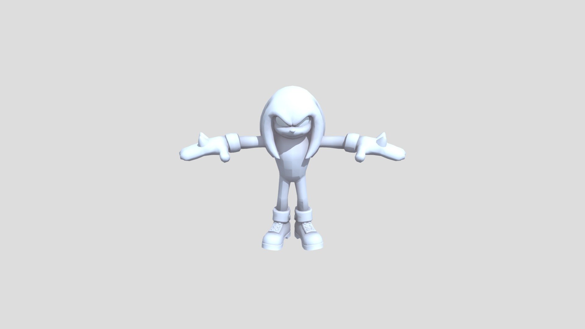 Movie Knuckles - Download Free 3D model by mololiver34 [3fa4c0a ...