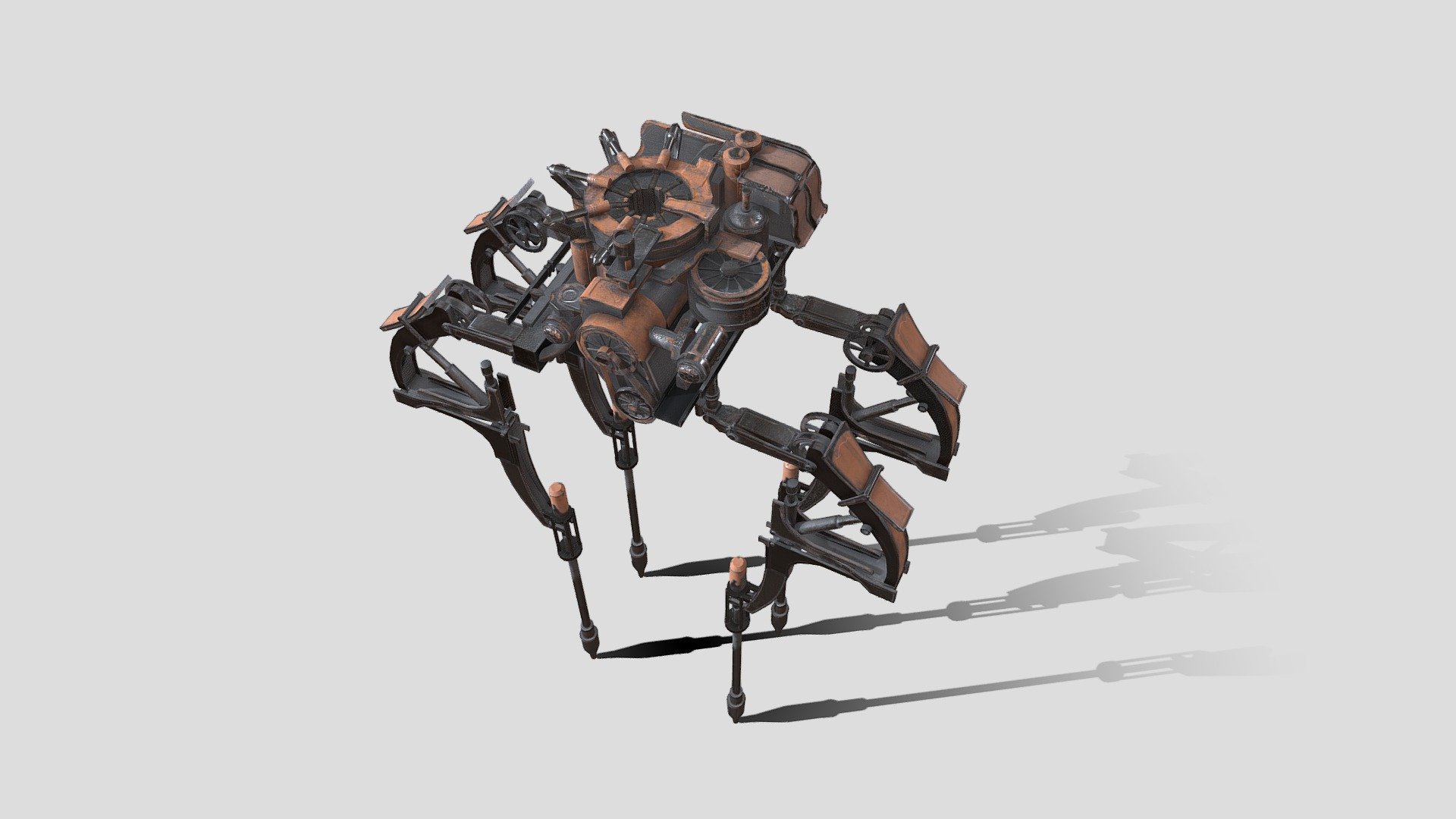 Frostpunk Automatic Machine - Download Free 3D model by one ear ...