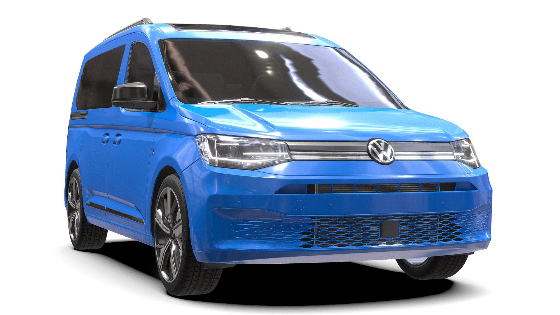 Volkswagen Caddy 2021 - 3D model by autoactiva [3fa5653] - Sketchfab