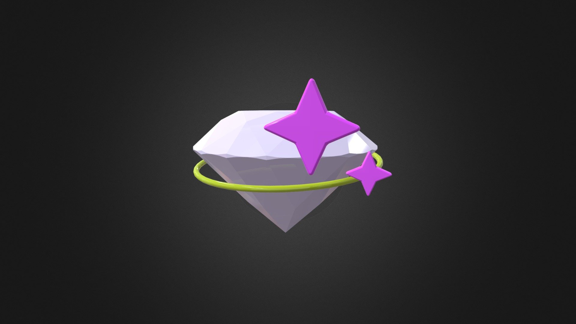 Diamond Animated Icon - Download Free 3D model by owandie [3fa5c3f ...