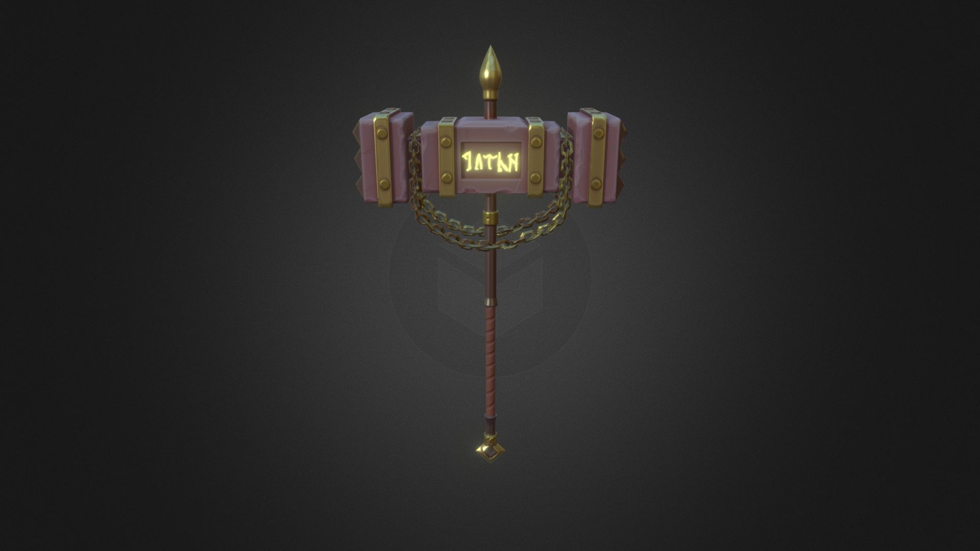 Cartoon Hammer - Download Free 3D model by Paul Subert (@3dil15.subert ...