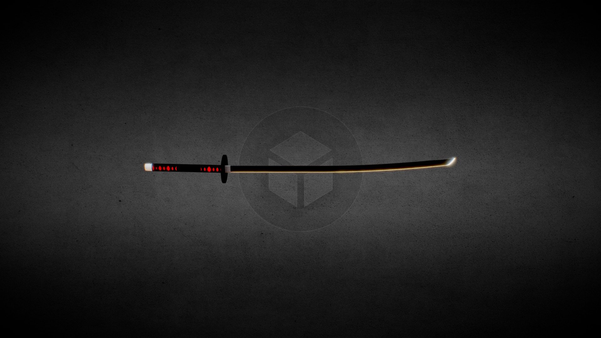 Tanjiro Sword - 3D model by Mondial Creative School (@dominggomau ...