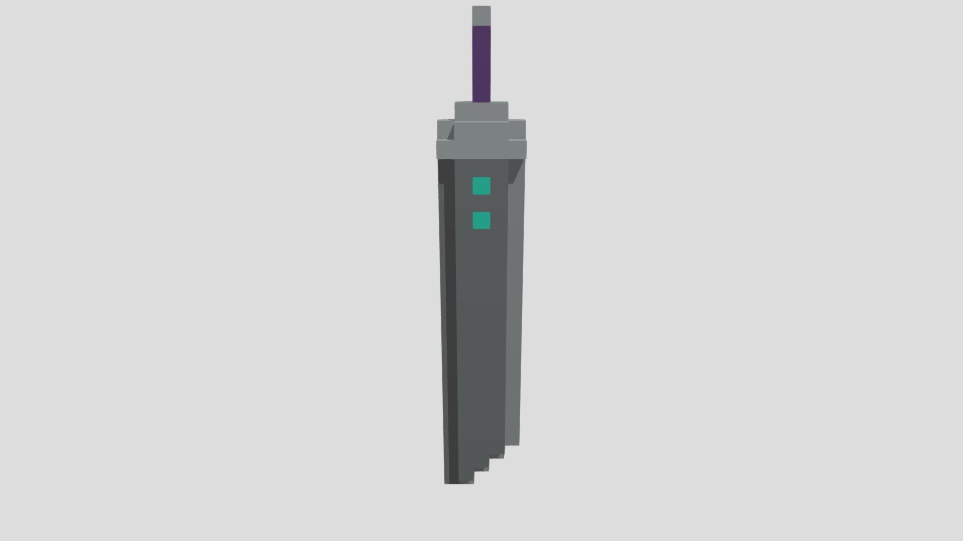 Buster Sword - 3D model by Brookyn Palmer (@brookyn) [3fa9312] - Sketchfab