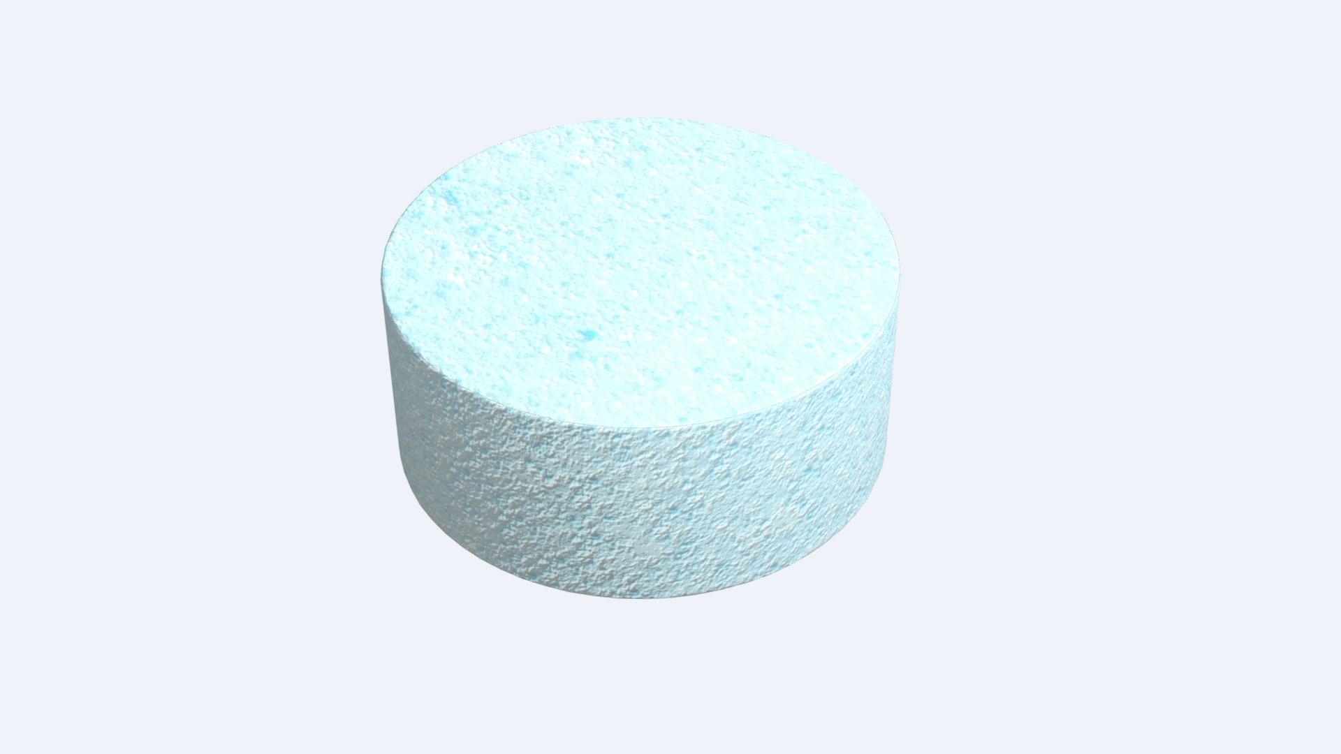 Round Tablet Blue - 3D model by rob_vizio [3faa921] - Sketchfab