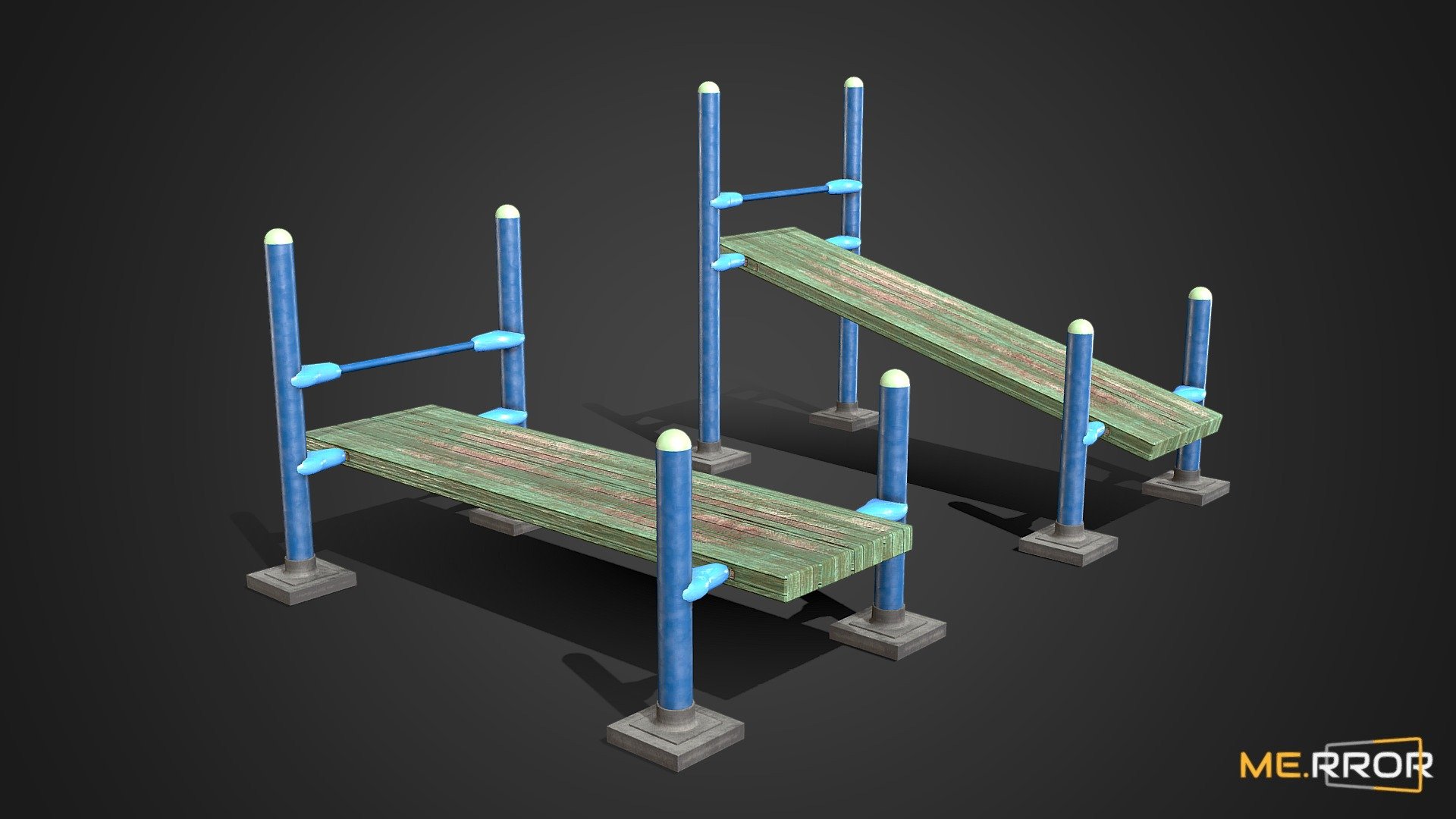 [Game-Ready] Fitness Equipment 1 - Buy Royalty Free 3D model by ME.RROR ...