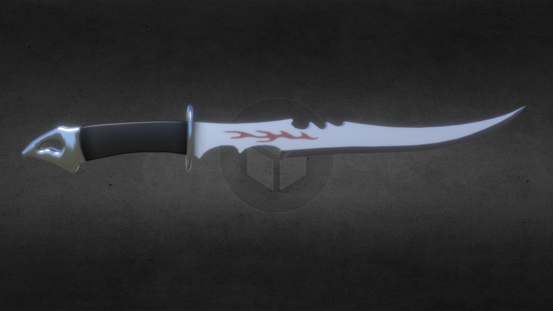 Assassin's knife - 3D model by Rew (@RewriteYourReality) [3face14 ...
