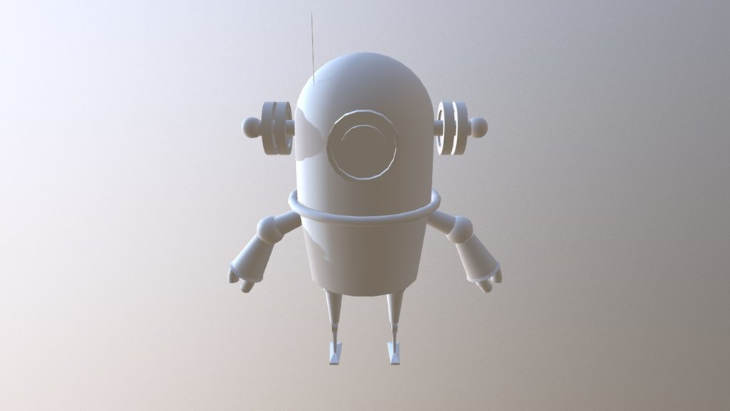 Robot Model Animated - 3D model by Kevin_Schrader [3fad711] - Sketchfab