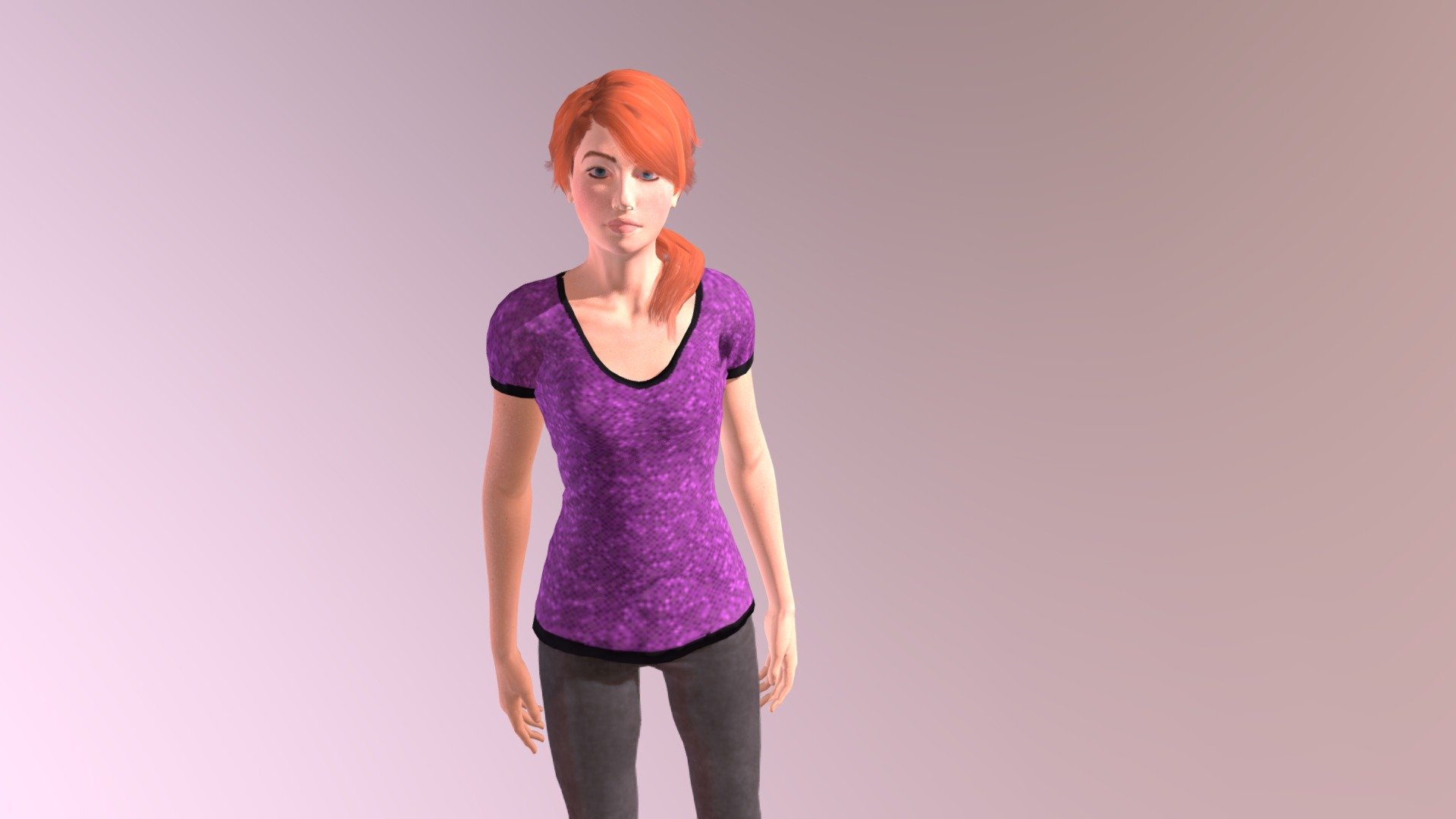 Danielle 2 - 3D model by Ni3Game [3fae0f7] - Sketchfab