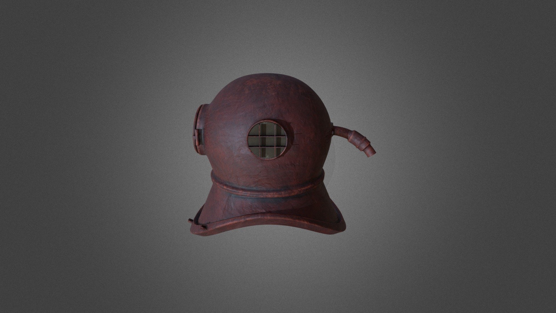Rusty Diving Helmet - 3D model by Abdelmohsen.Ahmed [3fae102] - Sketchfab