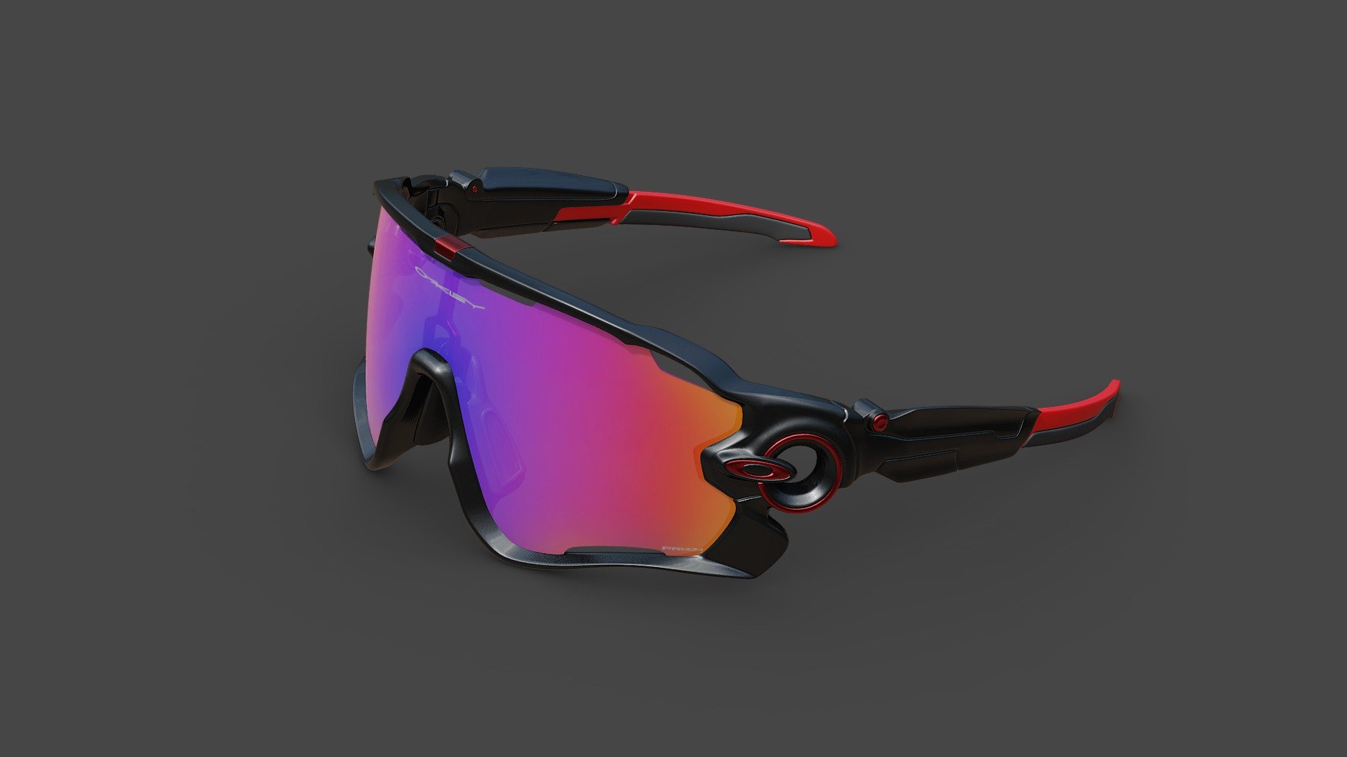 Oakley Jawbreaker Sunglasses - Buy Royalty Free 3D model by Eugene ...