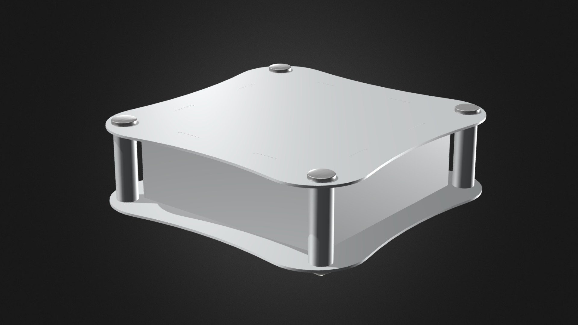 ARC ALUMINIUM ENCLOSURE - ALR18-7-18 - 3D model by takachitec5 [3faf8b2 ...