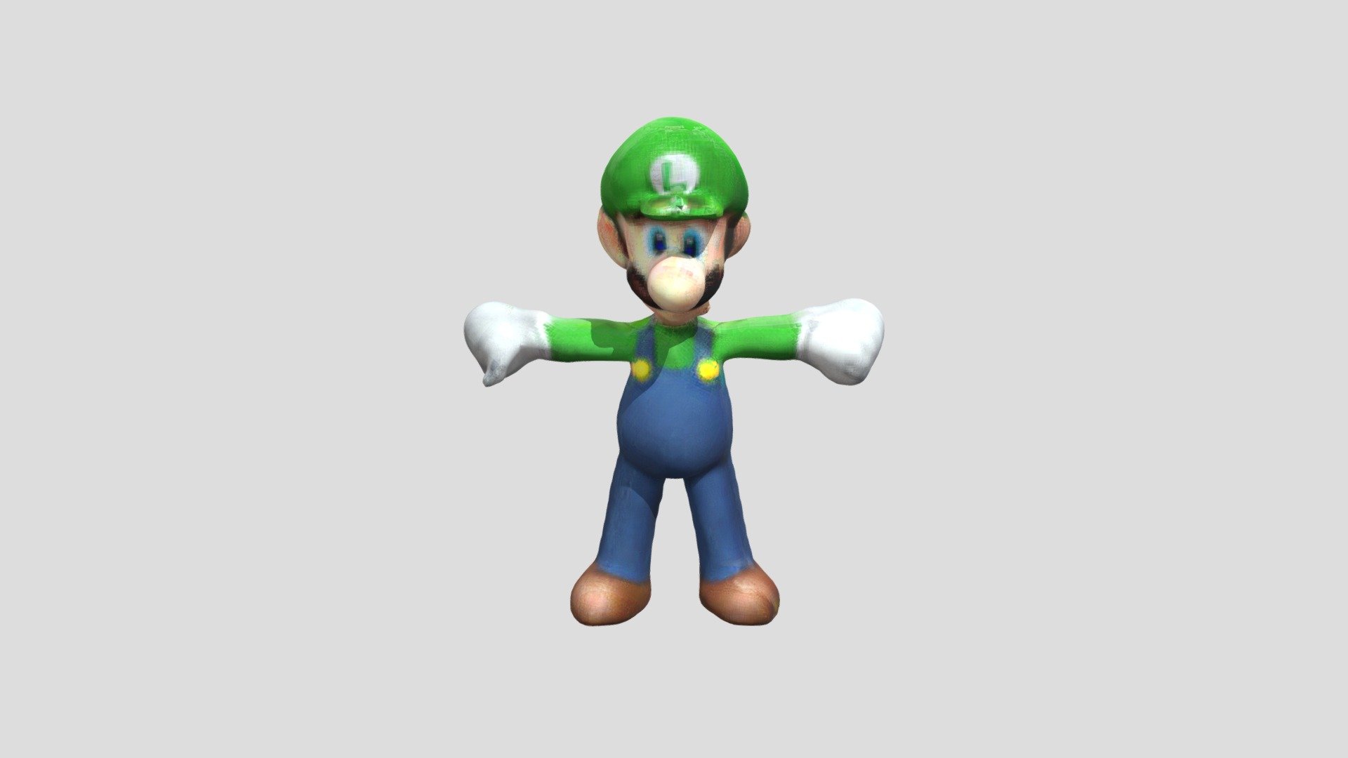 Luigi - Download Free 3D model by @ShreyanshChaurasia_13 ...