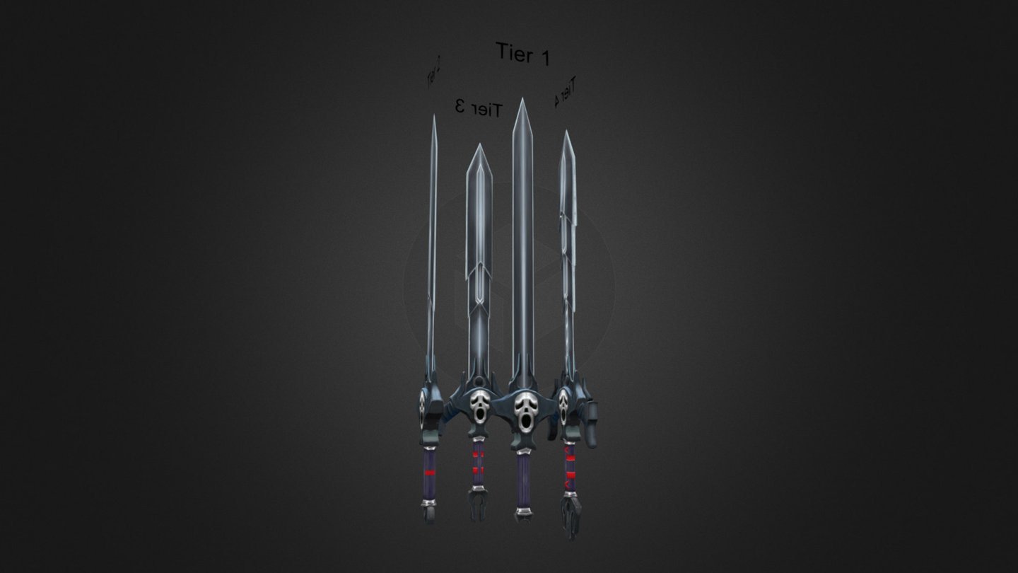 Runescape Wilderness Swords - 3D model by Alan O Brien (@aob) [3fb0859 ...