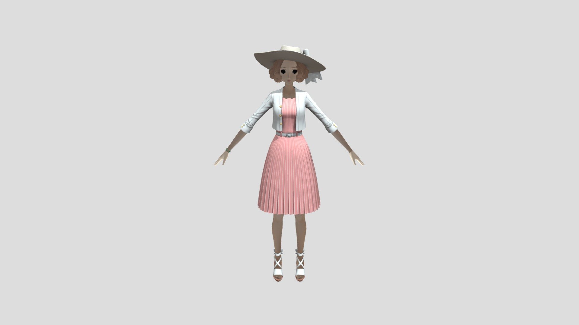Haru - Persona 5 Strikers - Download Free 3D model by Gregman [3fb108d ...