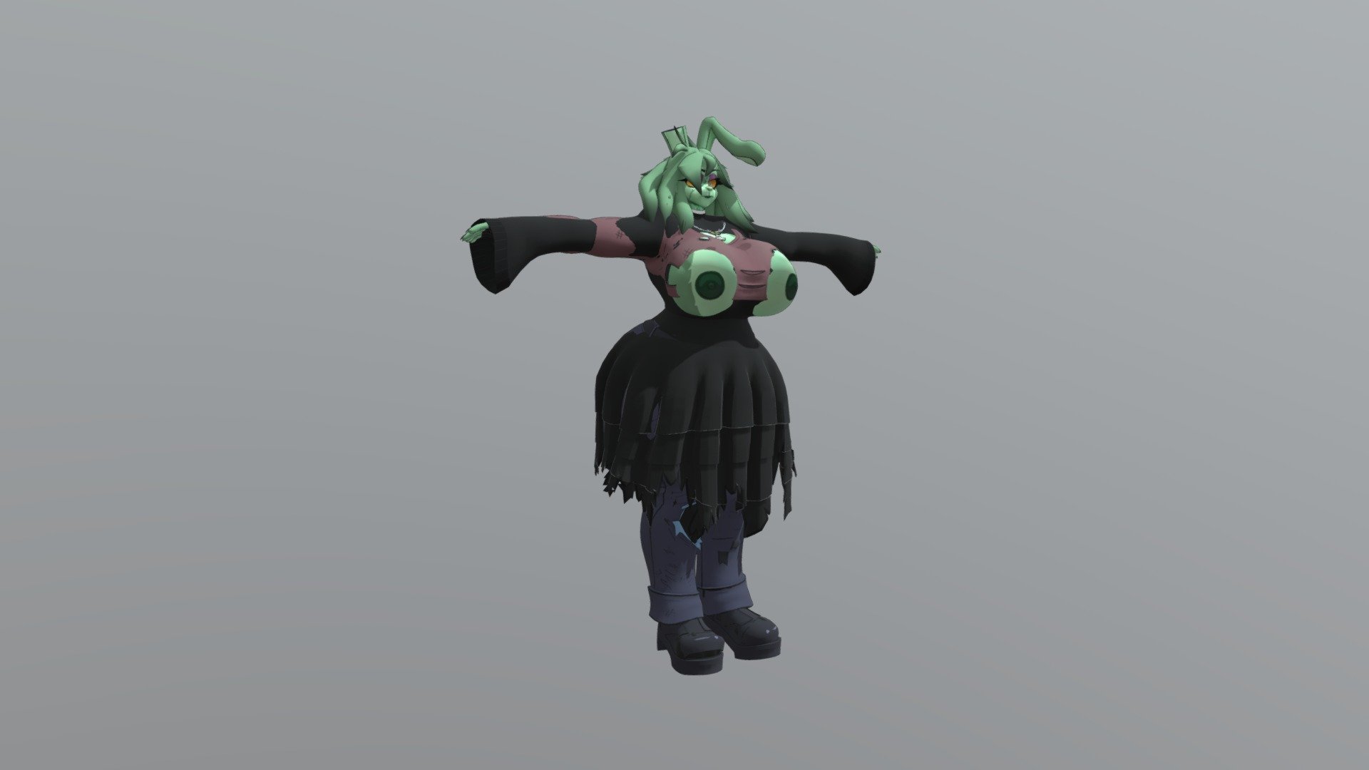Zombunny v2 - Download Free 3D model by Shedletsky (@cjcarljhosson ...
