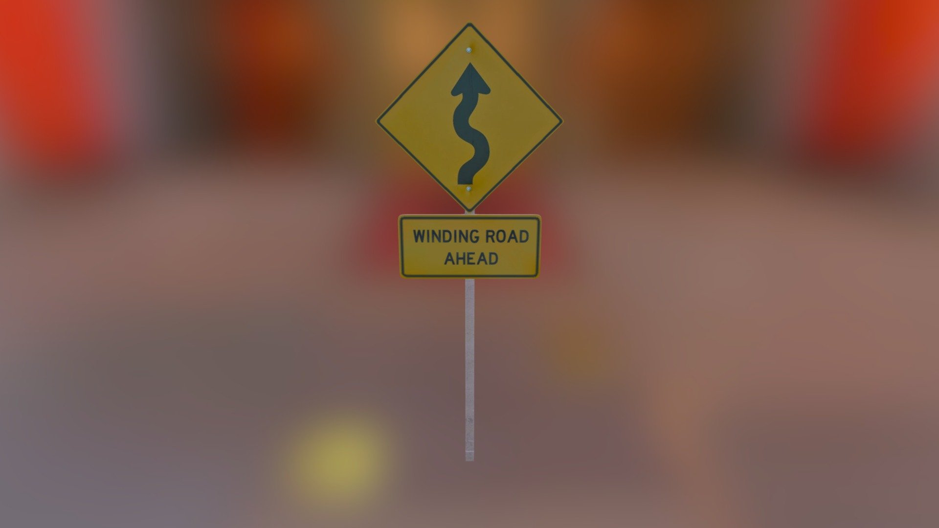 Road Sign - 3D model by Anthony Swindells (@ahvargen) [3fb26d5] - Sketchfab
