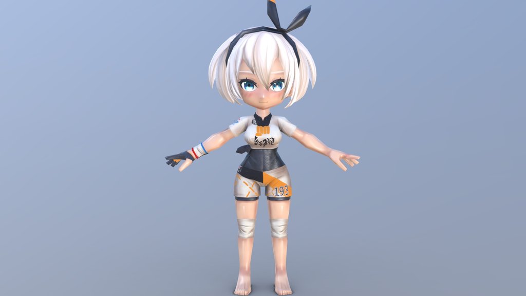 anime face reff - A 3D model collection by Rezapp - Sketchfab