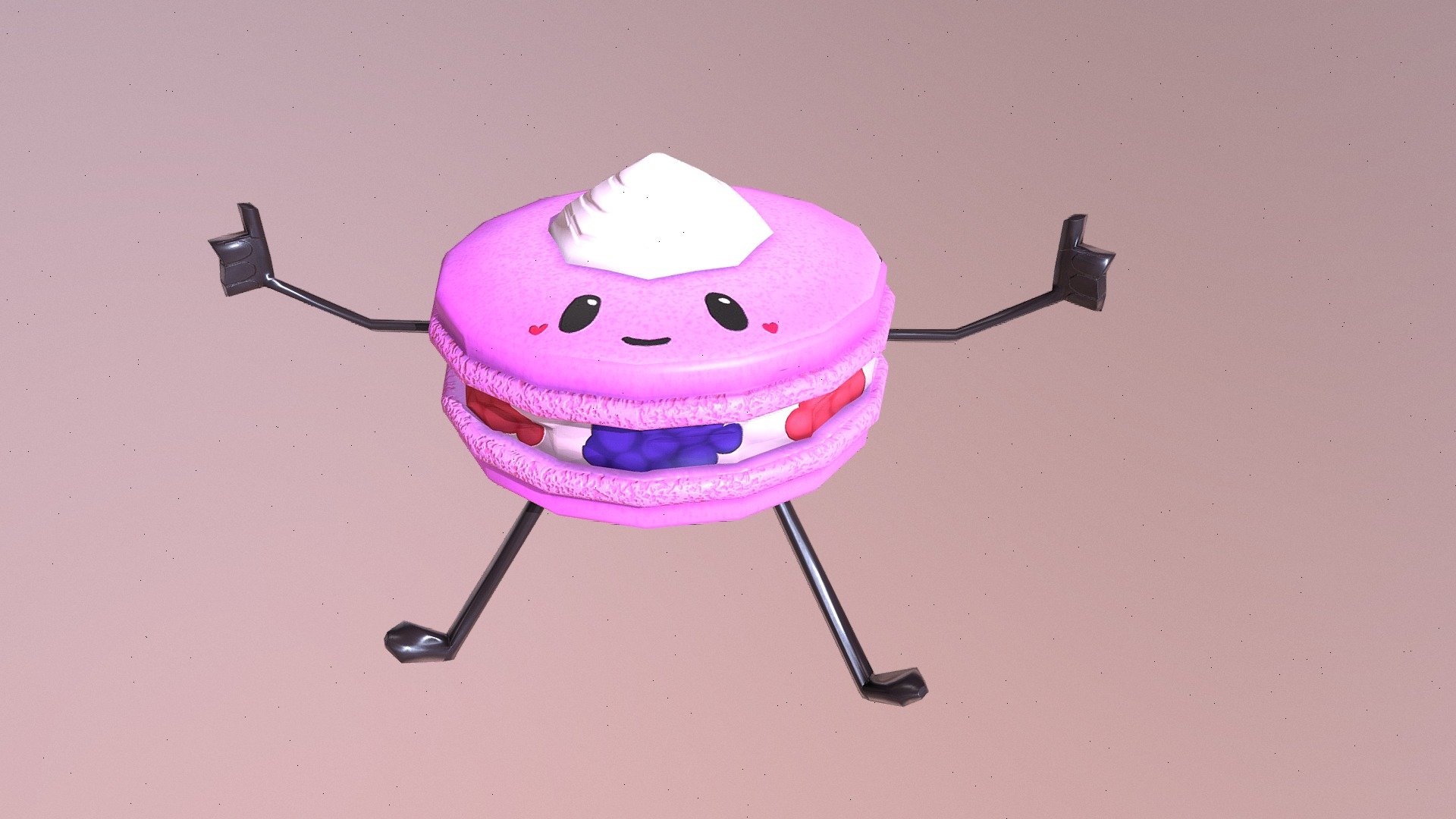 Berry Good Dude - 3D model by GothicBunny04 [3fb4782] - Sketchfab