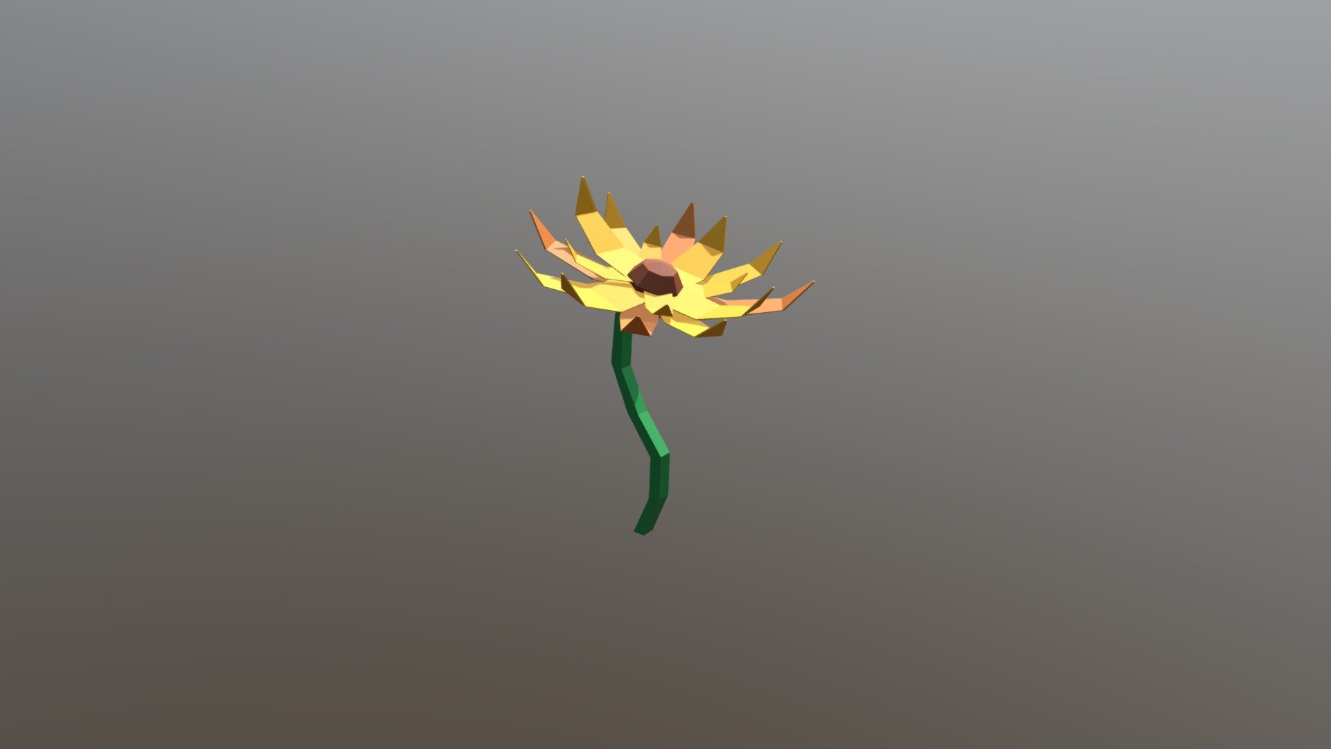 Flower low poly - 3D model by MalseMel [3fb5e9e] - Sketchfab