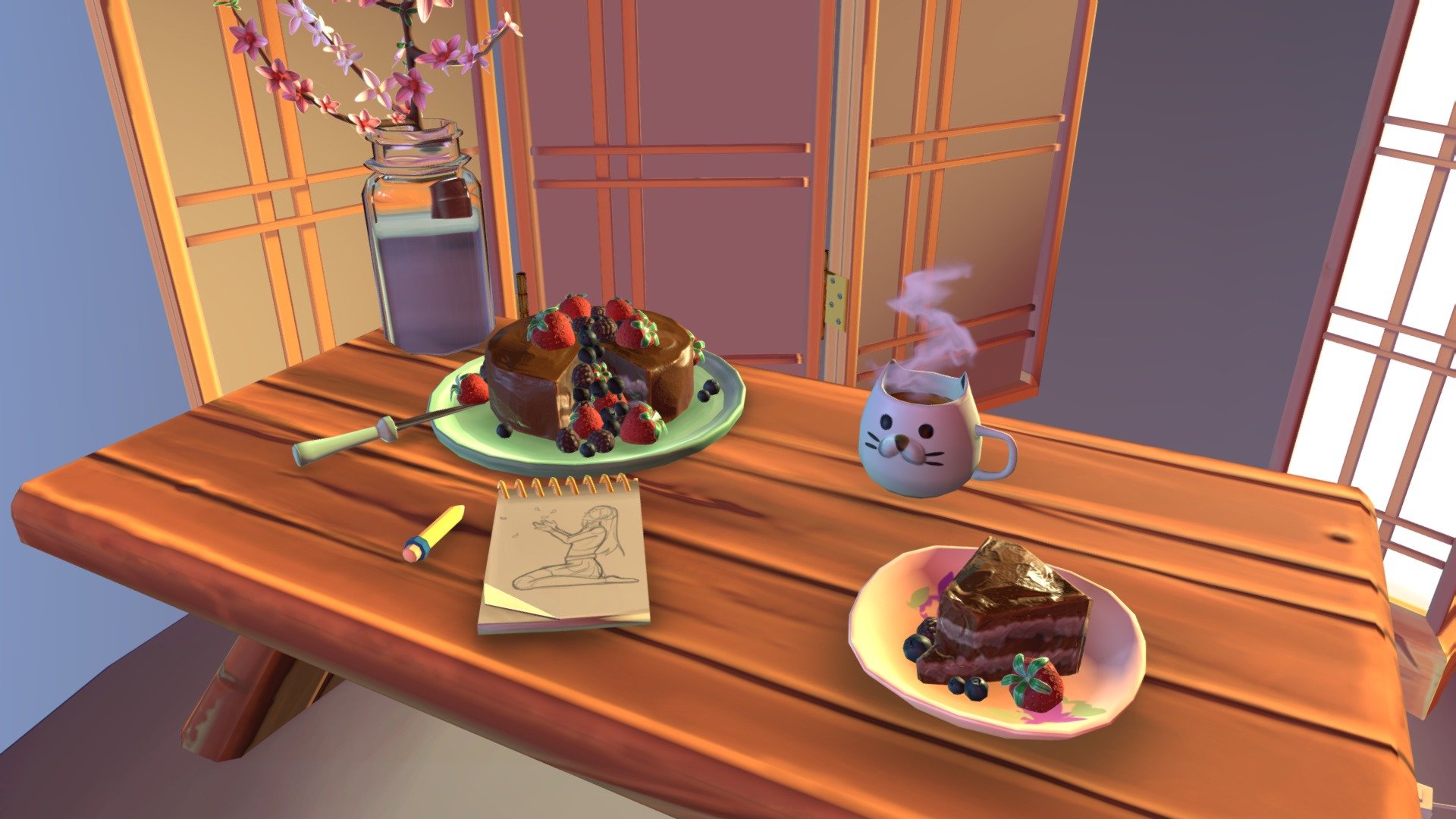 Spring Time Delight - Download Free 3D model by Sandra BC (@sandyway ...