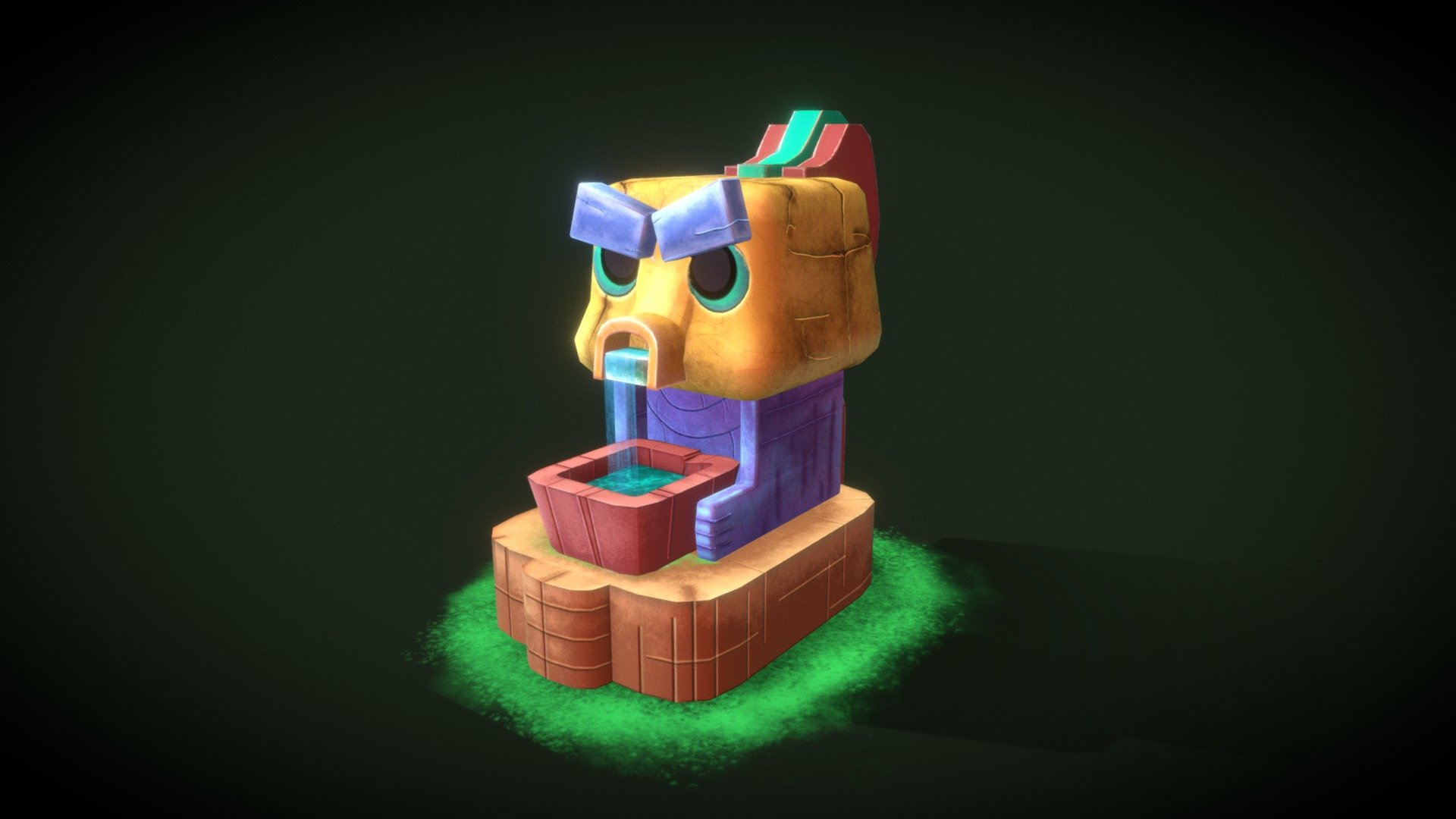 Forest Tiki - Download Free 3D model by Tasneem [3fb64b2] - Sketchfab