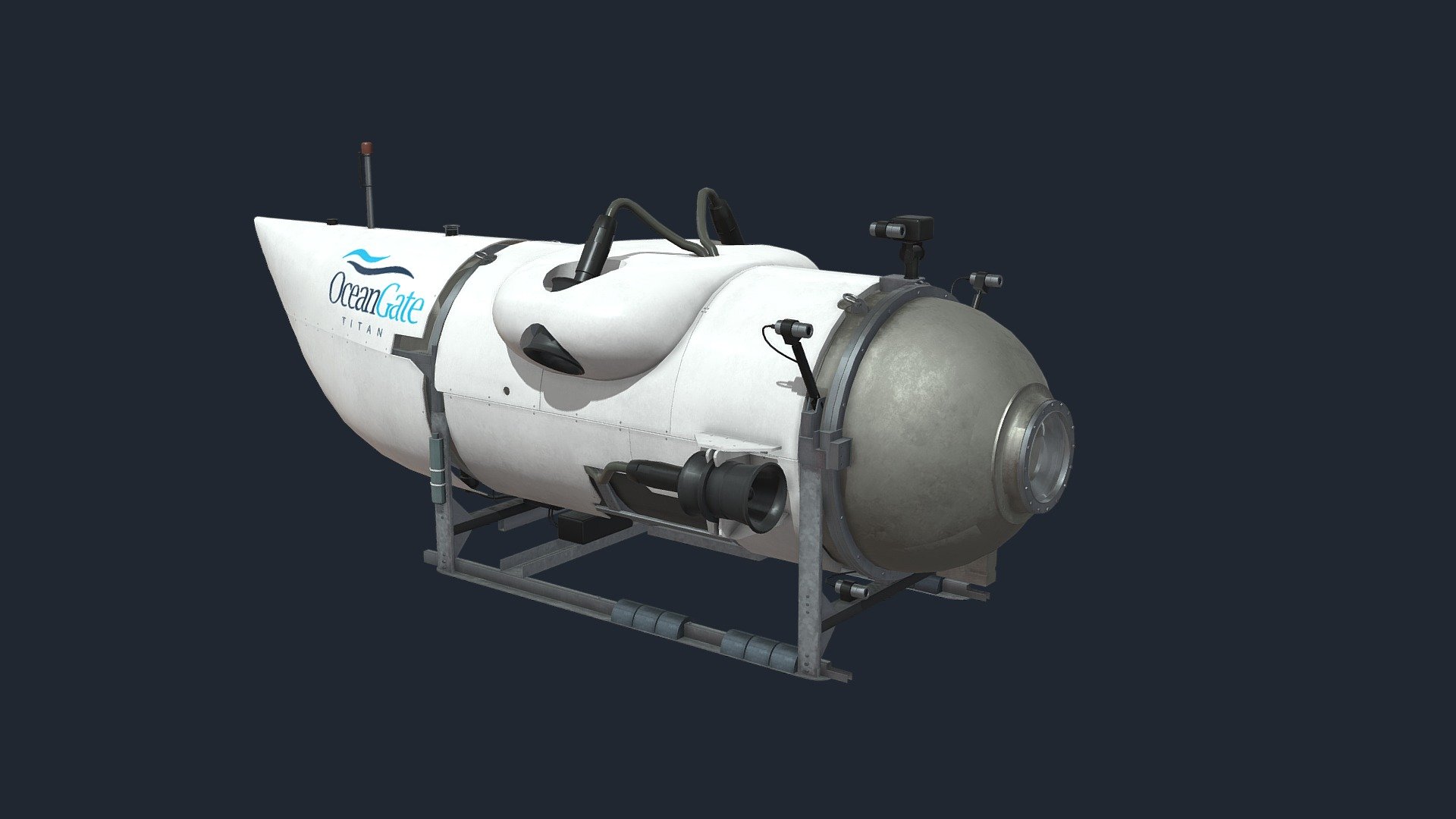 OceanGate Titan submarine - Buy Royalty Free 3D model by Tim Samedov ...