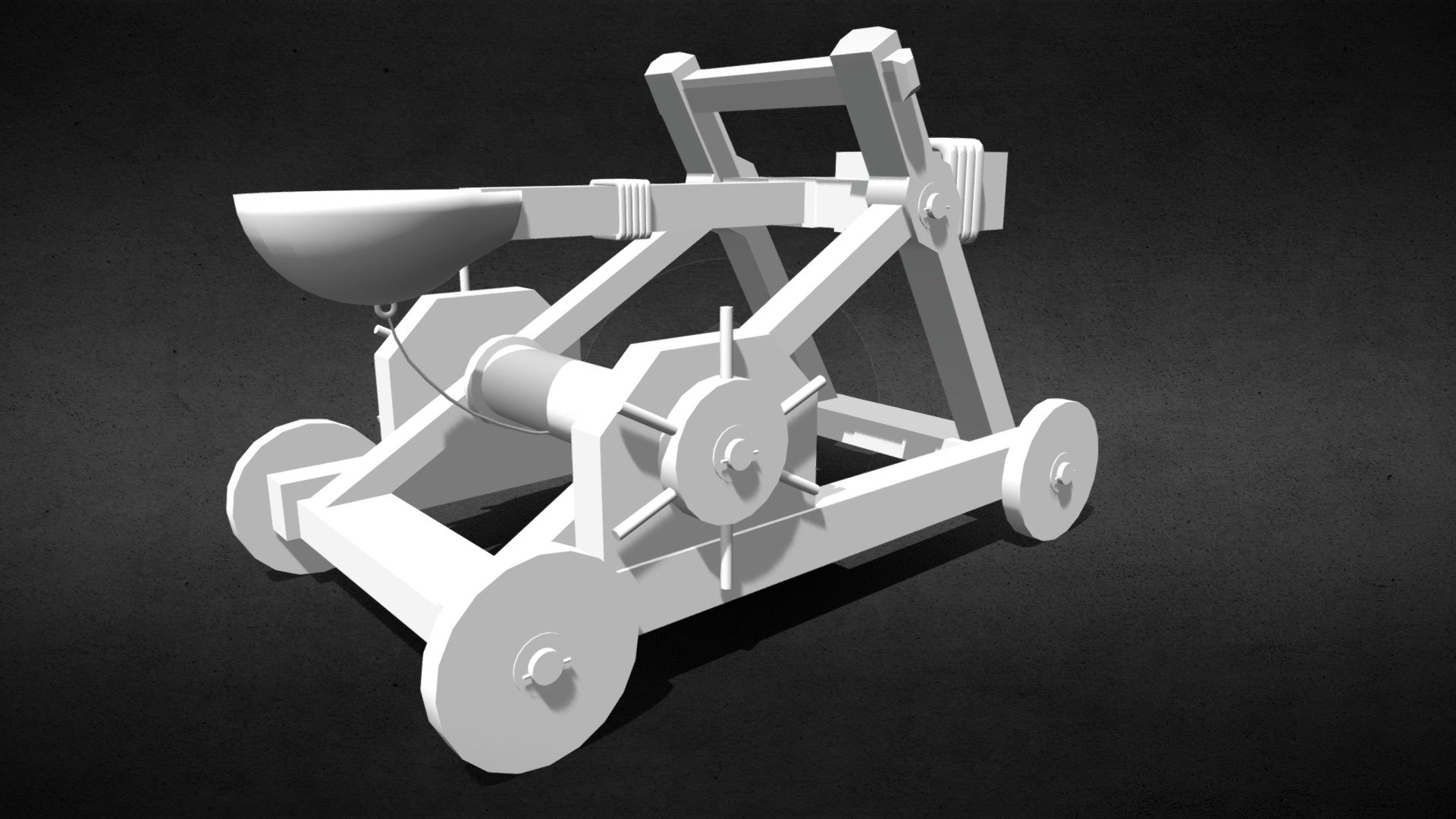 CATAPULTA MEDIEVAL - WIP - 3D model by Robson Schumacher (@Robson ...