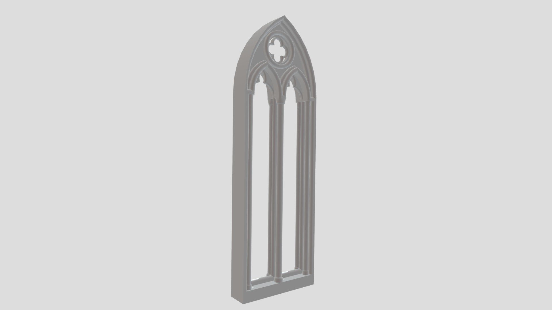 Gothic Window - 3D model by whitewoodpecker [3fbb30f] - Sketchfab
